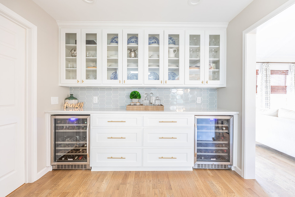 Lake Highlands Full Home Remodel - Lacrosse - Transitional - Home Bar ...