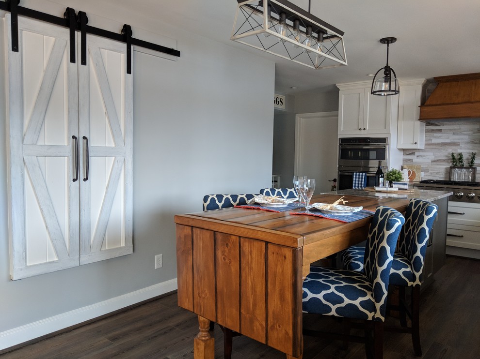 Lake House Rustic Kitchen - Transitional - Kitchen - Other - by Laura ...