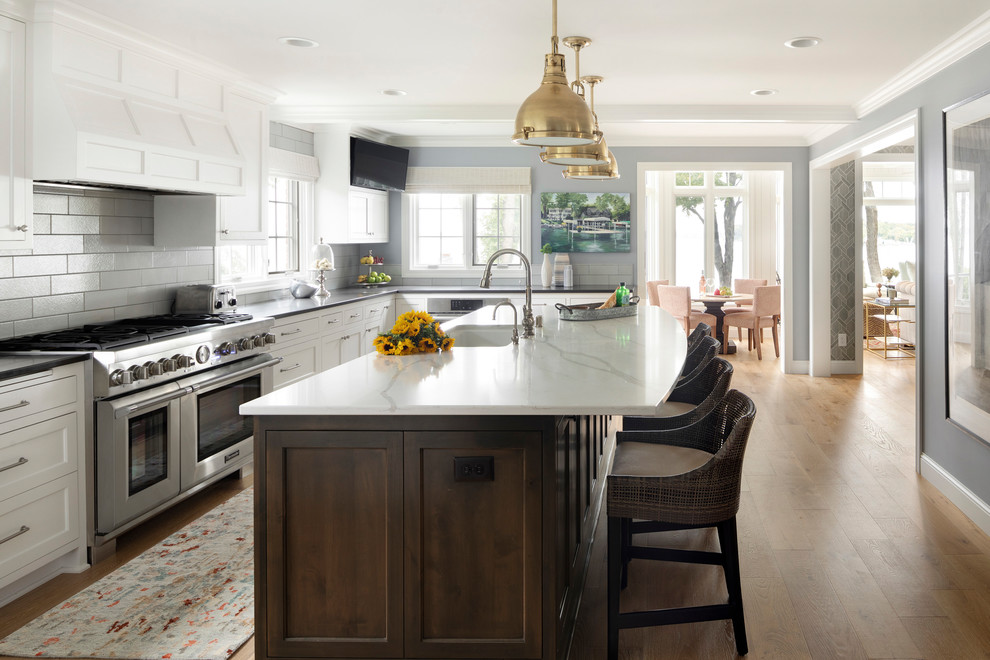 Lake Minnetonka Retreat - Beach Style - Kitchen - Minneapolis - by ...