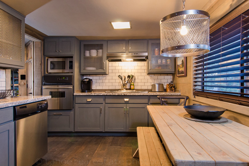 Lake Tahoe Cabin Remodel - Rustic - Kitchen - Other - by Tahoe Real ...