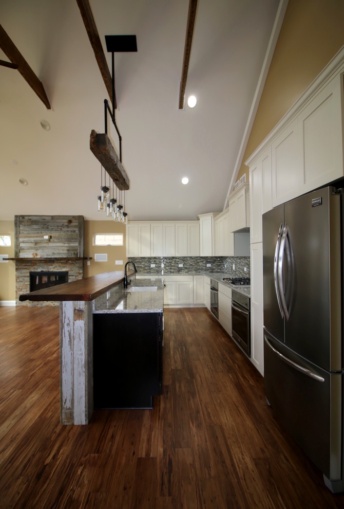 House Rebuild - Lake Villa - Rustic - Kitchen - Chicago - by AC Home ...