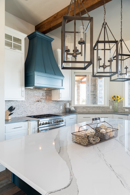 Lakefront New Build - Transitional - Kitchen - Dallas - by Gallagher ...
