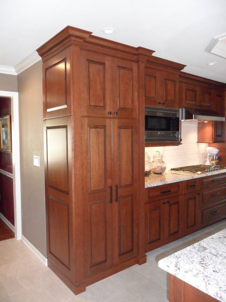 Lami Cherry Kitchen - Traditional - Kitchen - St Louis - by Signature ...