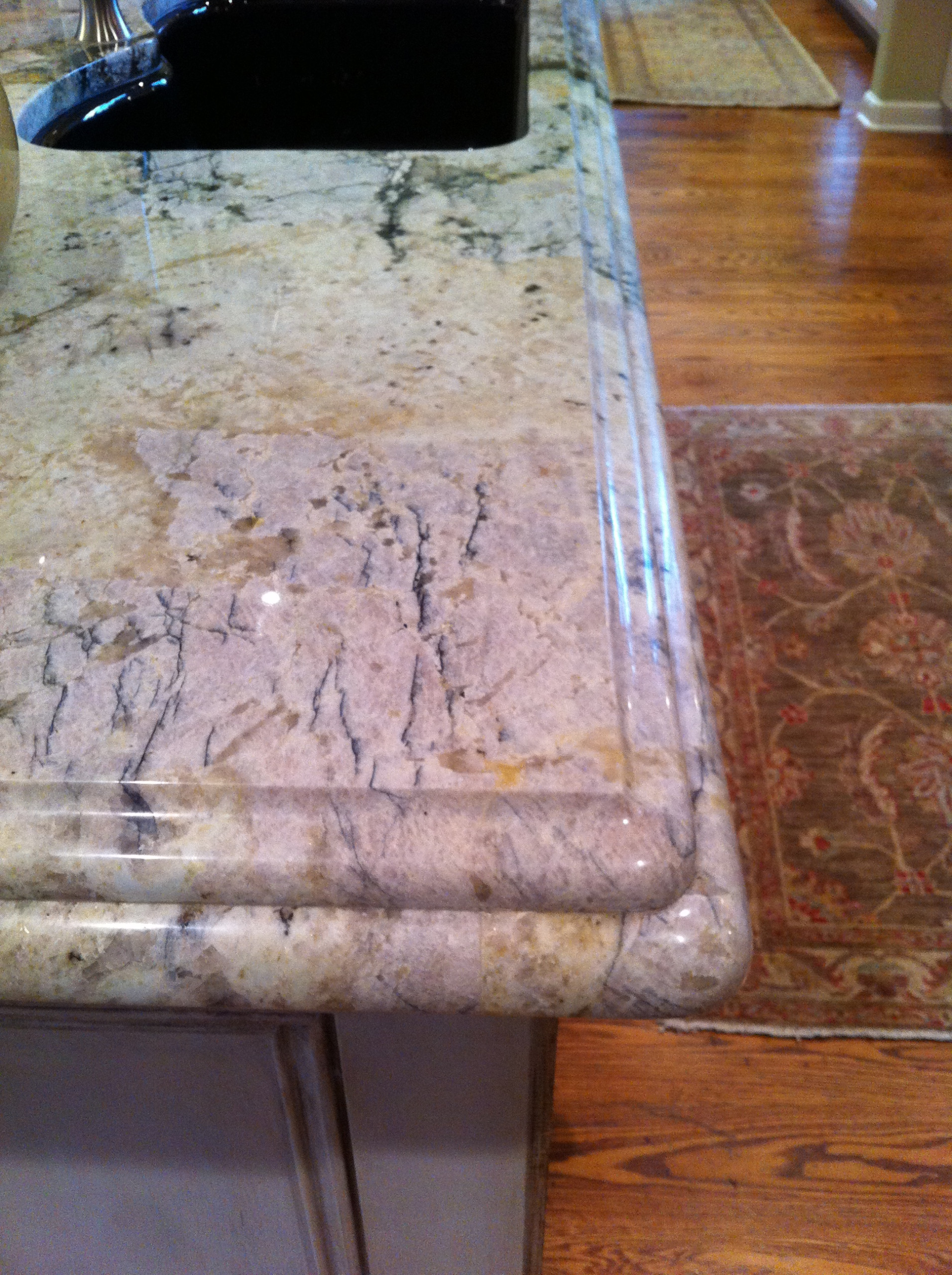 Half Bullnose Edge Granite