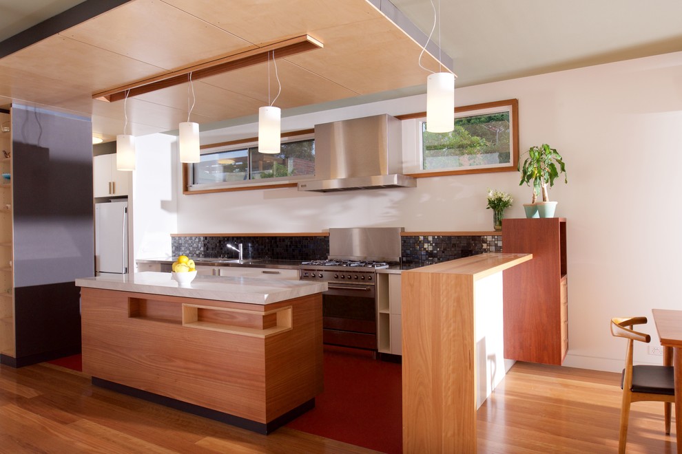 Laneway House - Contemporary - Kitchen - Melbourne - by DiMase ...