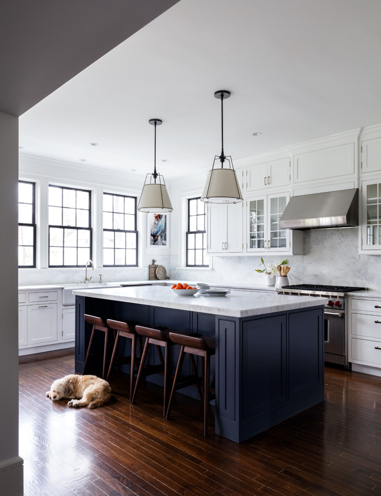Transitional Kitchen - Transitional - Kitchen - New York | Houzz
