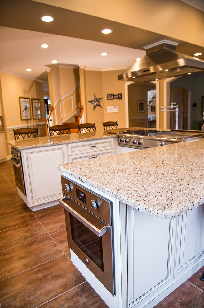 Large Hibachi Island in Timonium, MD - Transitional - Kitchen ...