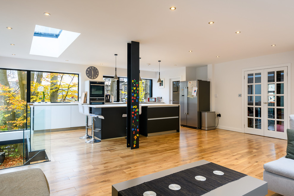 Large Open Plan 2 Storey Extension & Basement Conversion - Kitchen ...