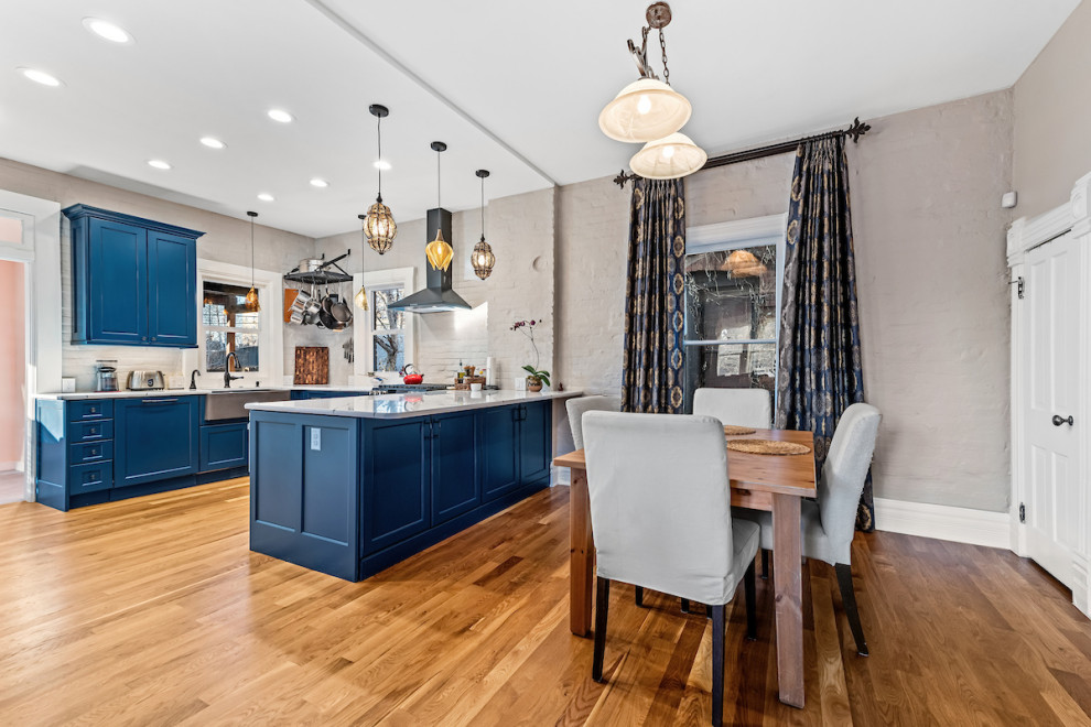LATE 1800s VICTORIAN MAIN FLOOR REMODEL - Eclectic - Kitchen - Other ...