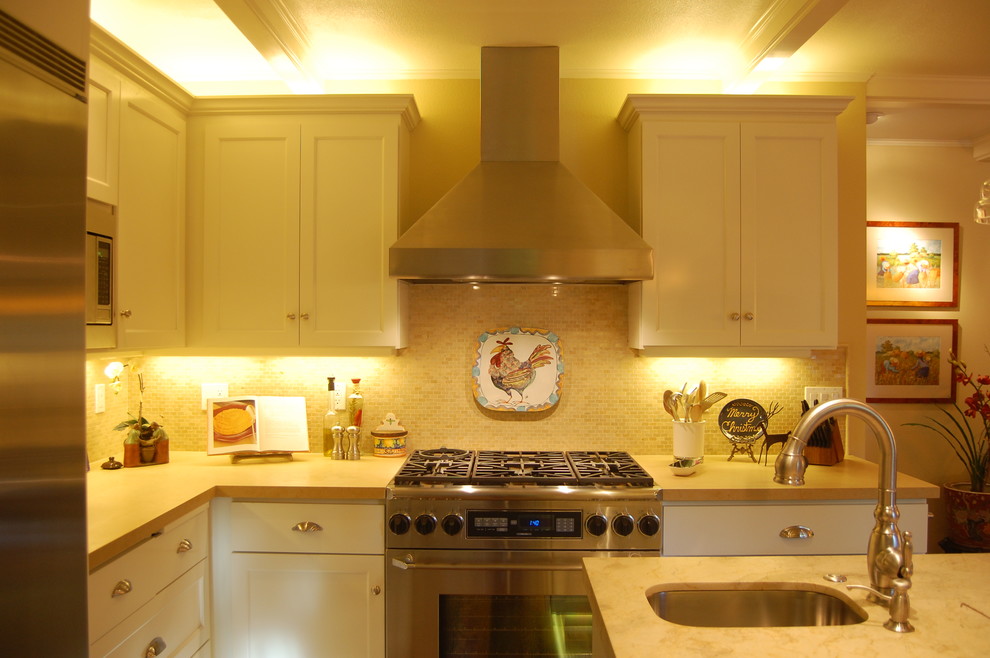 Laurel Grove Kitchen - Range & Hood - Traditional - Kitchen - San ...