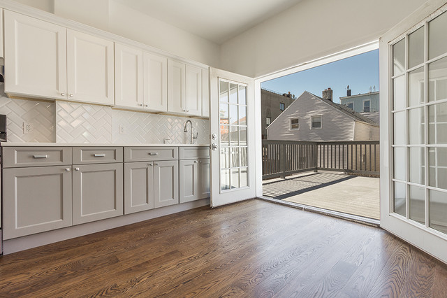Layout Transformation - Transitional - Kitchen - New York - by Dixon ...