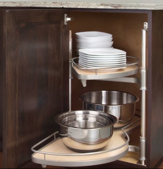 Lazy Susan: Storage & organization options for Cabinetry - Traditional ...