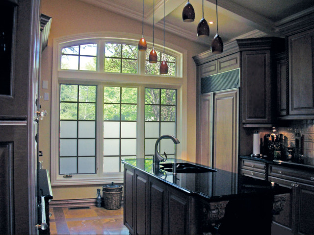 LC Privacy Glass in the Kitchen - Contemporary - Kitchen - New York ...