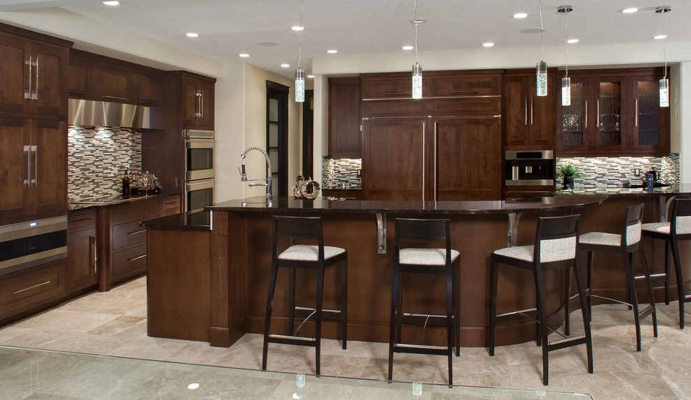 Leading Edge Glamour - Contemporary - Kitchen - Edmonton - by Huntwood ...