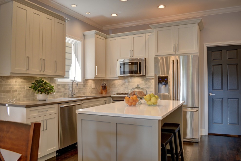 Leavitt Remodel - Contemporary - Kitchen - Chicago - by Dan Rak Design ...