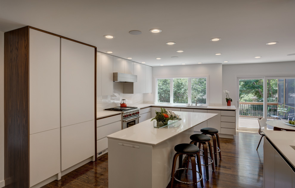 Leawood White Hot Kitchen Cool - Modern - Kitchen - Kansas City - by ...