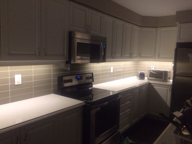 LED Strip Lights in a Modern Kitchen - Modern - Kitchen - Toronto - by ...