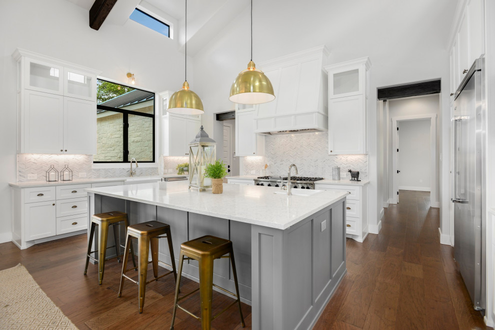 Ledgestone Trail at Cordillera Ranch - Farmhouse - Kitchen - Austin ...