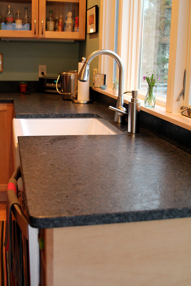 Leeds Total Kitchen Renovation - Transitional - Kitchen - Boston - by ...