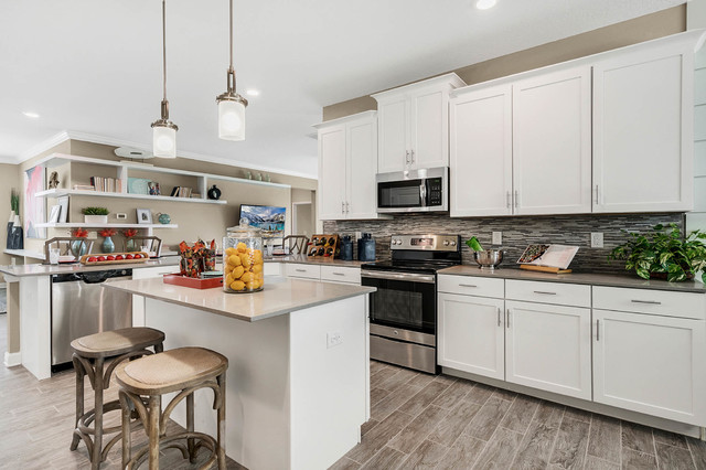 Lennar Homes, Traditions - Open Kitchen - Classique Chic - Cuisine ...