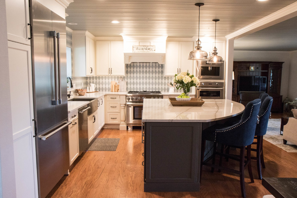 Leslye Gale's Kitchen Remodel - Farmhouse - Kitchen - Orlando - by KBF ...