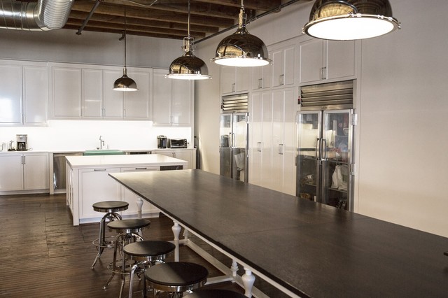 LG Construction + Development Kitchen - Industrial - Kitchen - Chicago ...