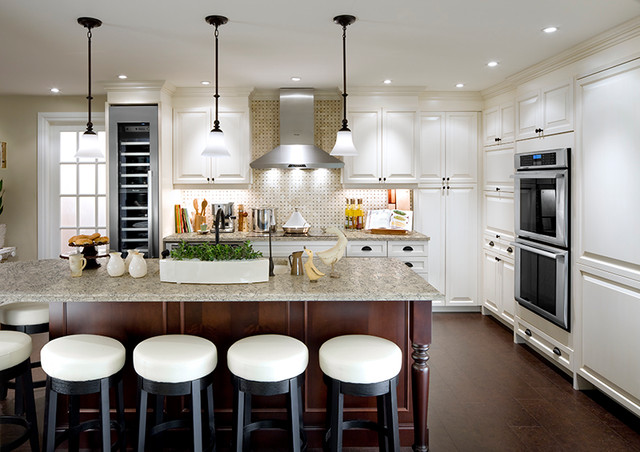 LG Viatera Quartz COuntertops - Intermezzo - Traditional - Kitchen ...