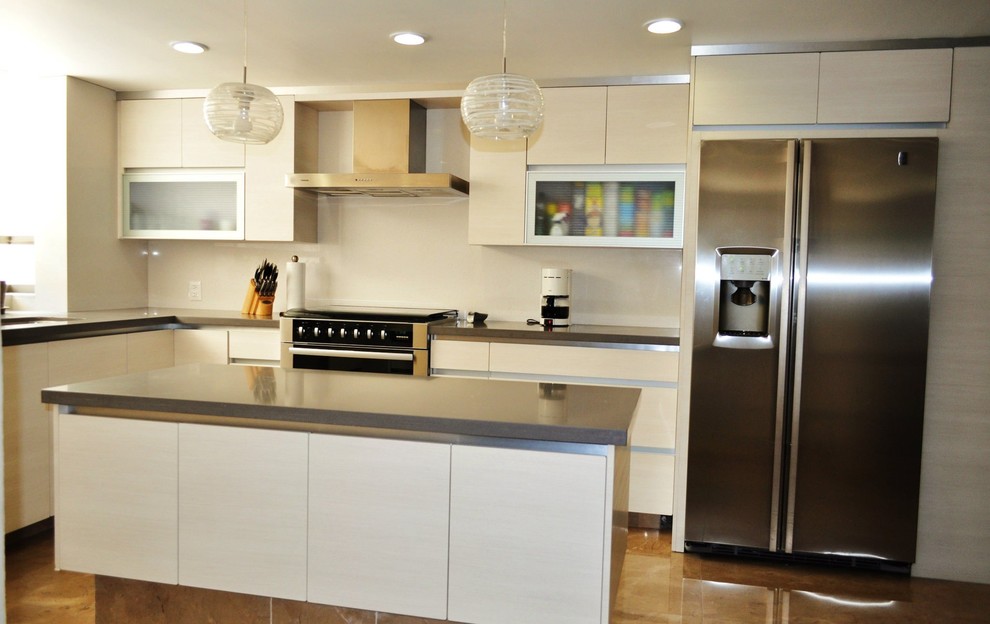 Libero Modern Kitchen by Arturo Medellin - Moderne - Cuisine - Autres ...