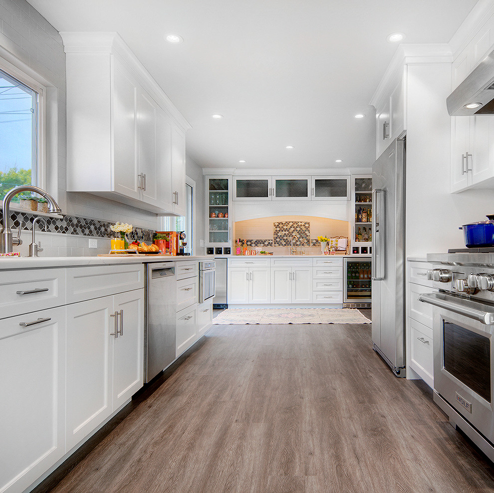 Life of the Party: A Bright Kitchen Design - Transitional - Kitchen ...