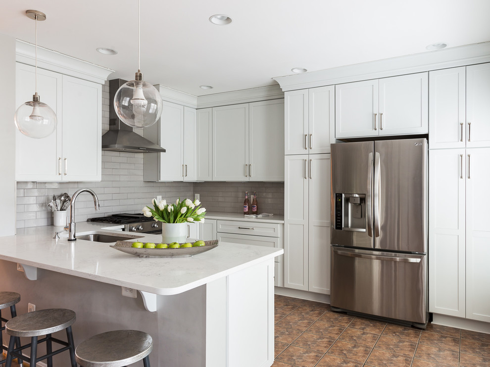 Light and Bright - Traditional - Kitchen - DC Metro - by Christy Kosnic ...