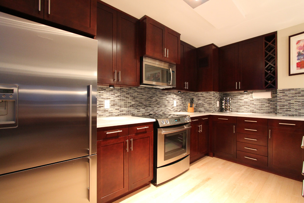 Lincoln Park High-rise Kitchen - Contemporary - Kitchen - Chicago - by ...