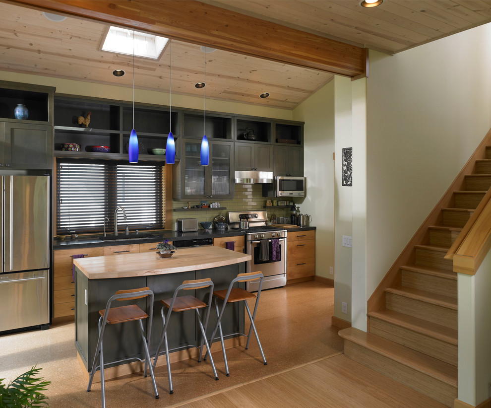 Lindal Cedar Home - Craftsman - Kitchen - Seattle - by Lindal Cedar ...