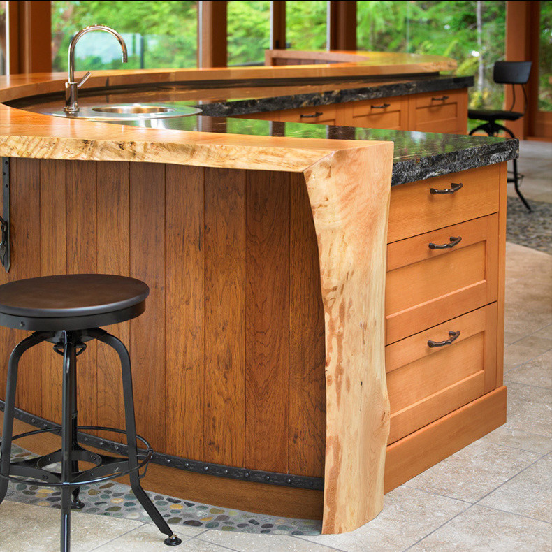 LIVE EDGE Kitchen - Modern - Kitchen - Vancouver - by Live Edge Design ...