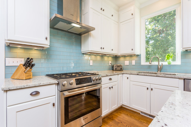 Loding Kitchen and downstairs - Transitional - Kitchen - Raleigh - by ...
