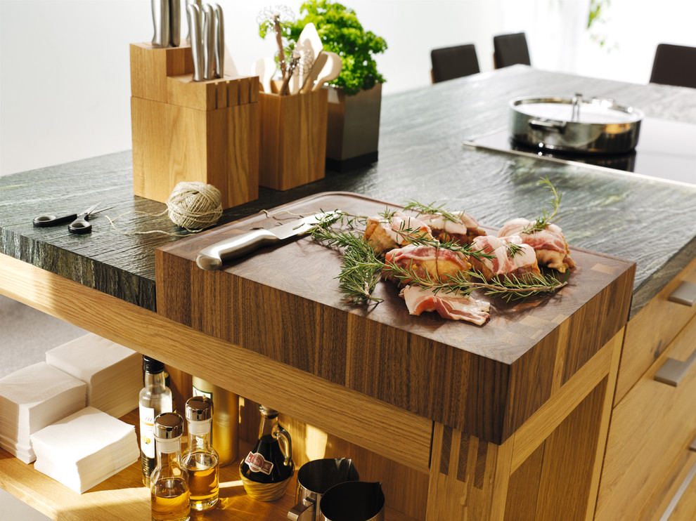 Loft Kitchen Worktop - Contemporary - Kitchen - London - by Wharfside ...