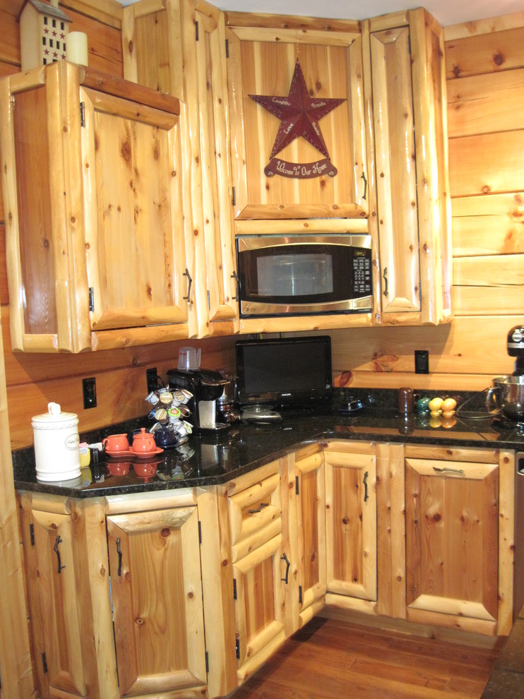 Log Cabinets - Kitchen - Nashville - by Southern Rustics, LLC | Houzz