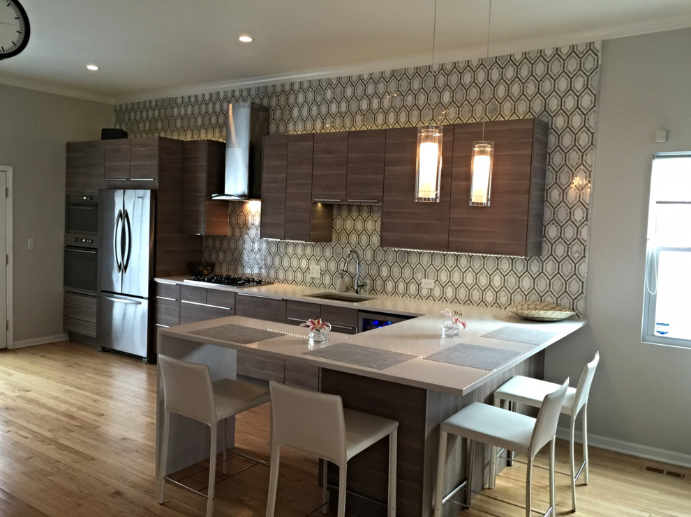 Logan Square | Chicago - Contemporary - Kitchen - Chicago - by A ...