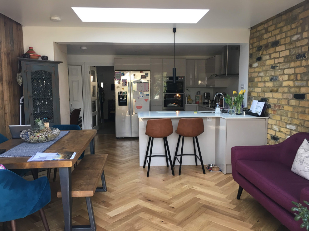 London Refurb - Interior and Exterior - Contemporary - Kitchen - London ...