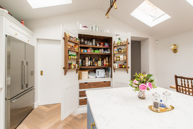 London Victorian Kitchen Extension - Transitional - Kitchen - Kent - by ...
