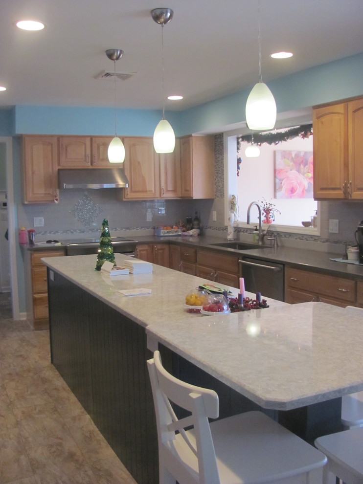 Long Valley Colonial II - Transitional - Kitchen - New York - by Cindy ...