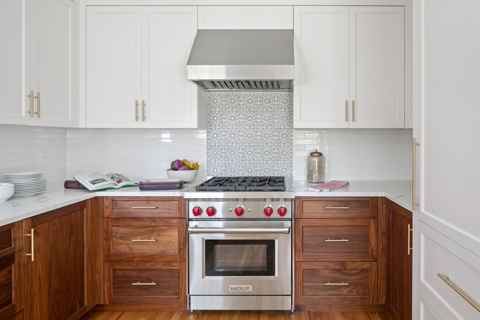 Longfellow Row- Kitchen Stove - Transitional - Kitchen - Boston - by ...