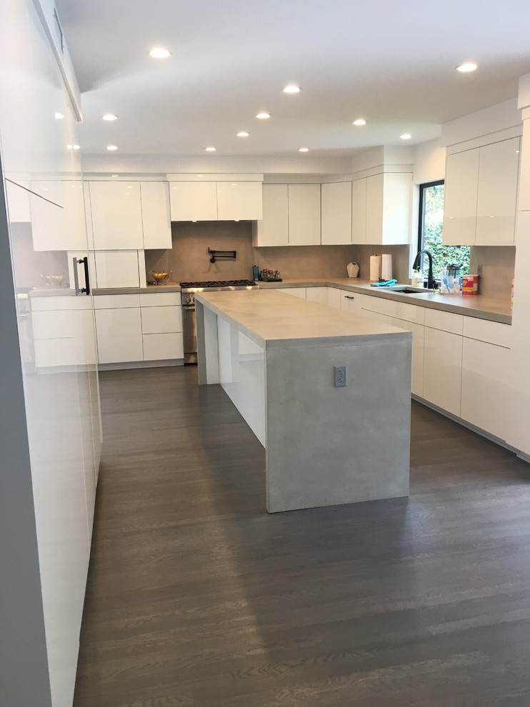 Los Angeles - Contemporary - Kitchen - Los Angeles - by Mackey Construction & Restoration | Houzz