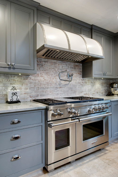 39+ White Brick Backsplash ( ROUGH TEXTURE ) - Natural Bricks