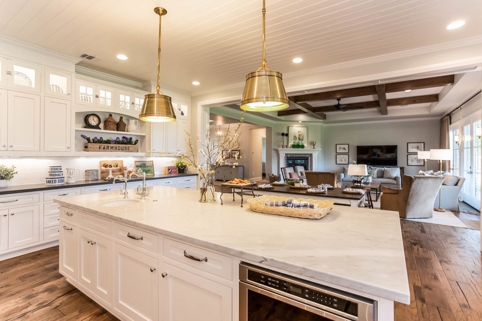 Low Country Southern Style Home - Farmhouse - Kitchen - Houston - by ...