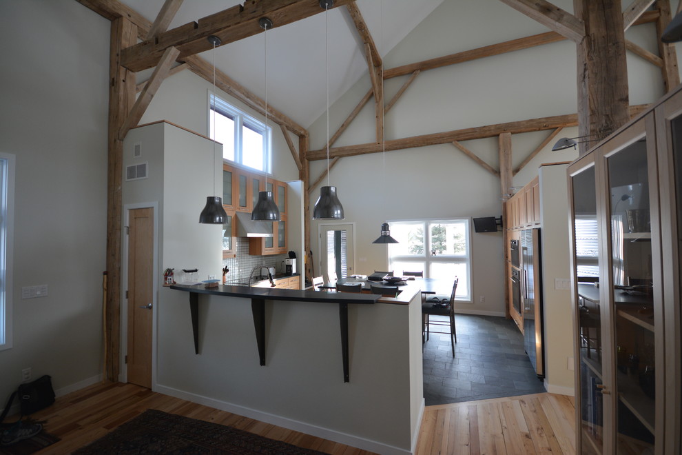 Lowell Barn House - Farmhouse - Kitchen - Grand Rapids - by Jeffrey ...