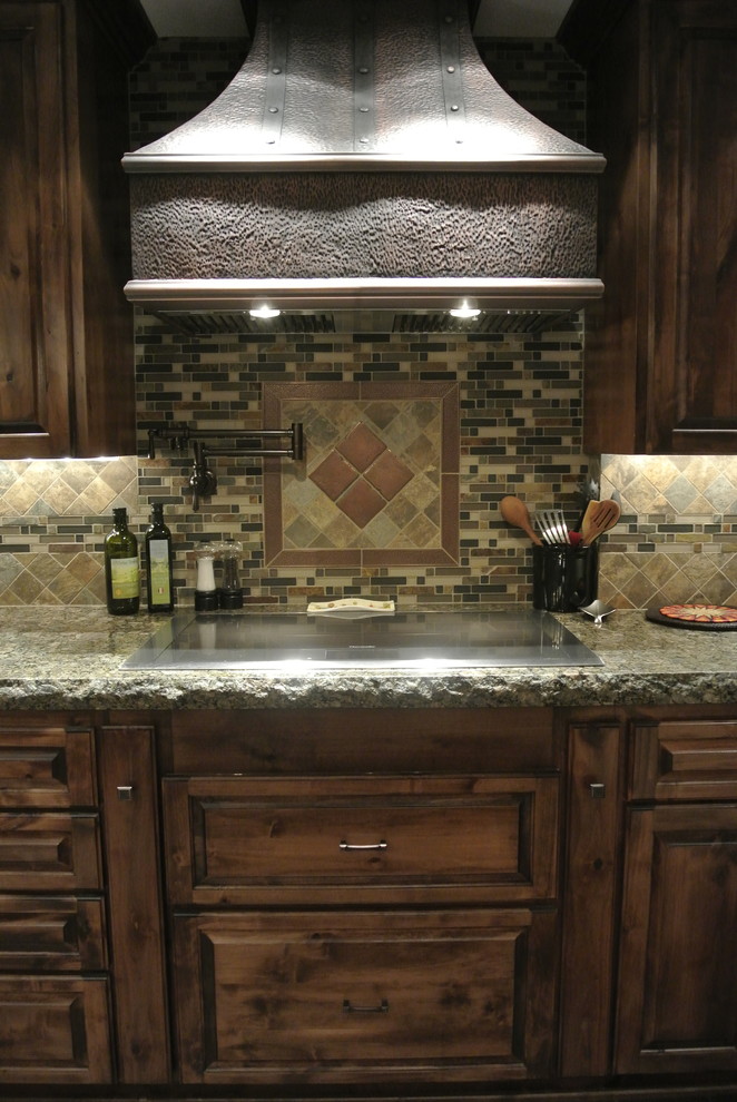 Luxe Hunting Lodge - Rustic - Kitchen - Omaha - by The Modern Hive | Houzz