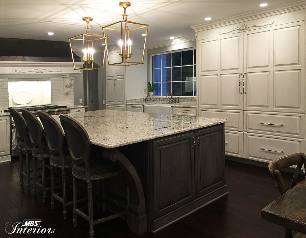 Luxurious French Country Kitchen - Farmhouse - Kitchen - Cleveland - by ...