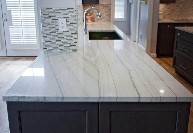 Beautiful Large Macaubas Quartzite Countertop - Modern - Kitchen - DC ...