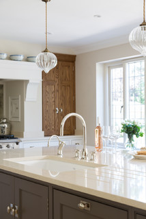 Luxury Bespoke Kitchen | Hadley Wood - Transitional - Kitchen - London ...