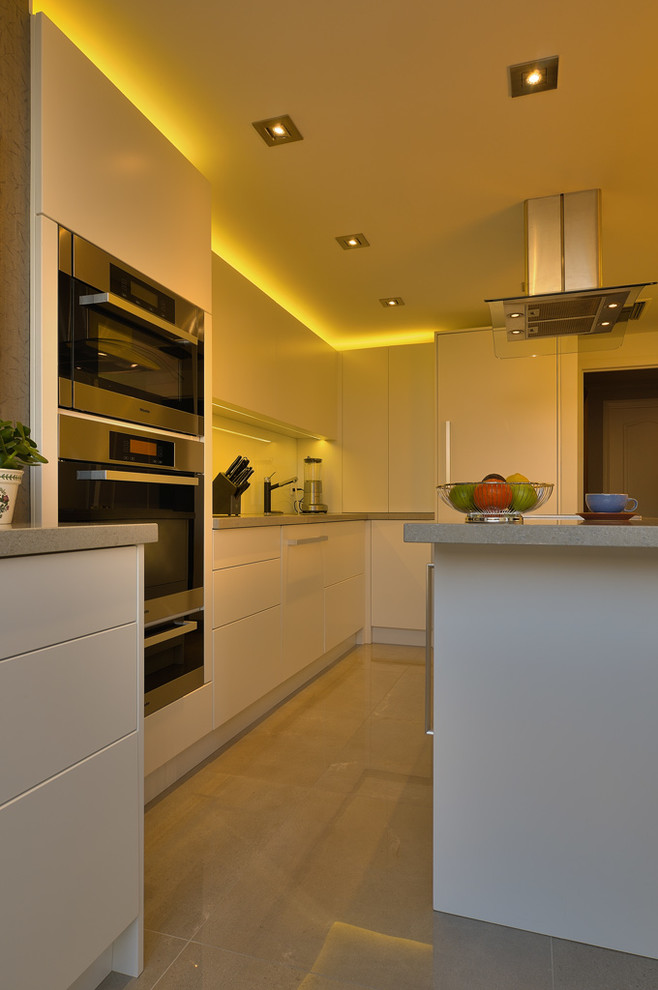 Luxury Condo Kitchen Project in Historical Area - Modern - Kitchen ...